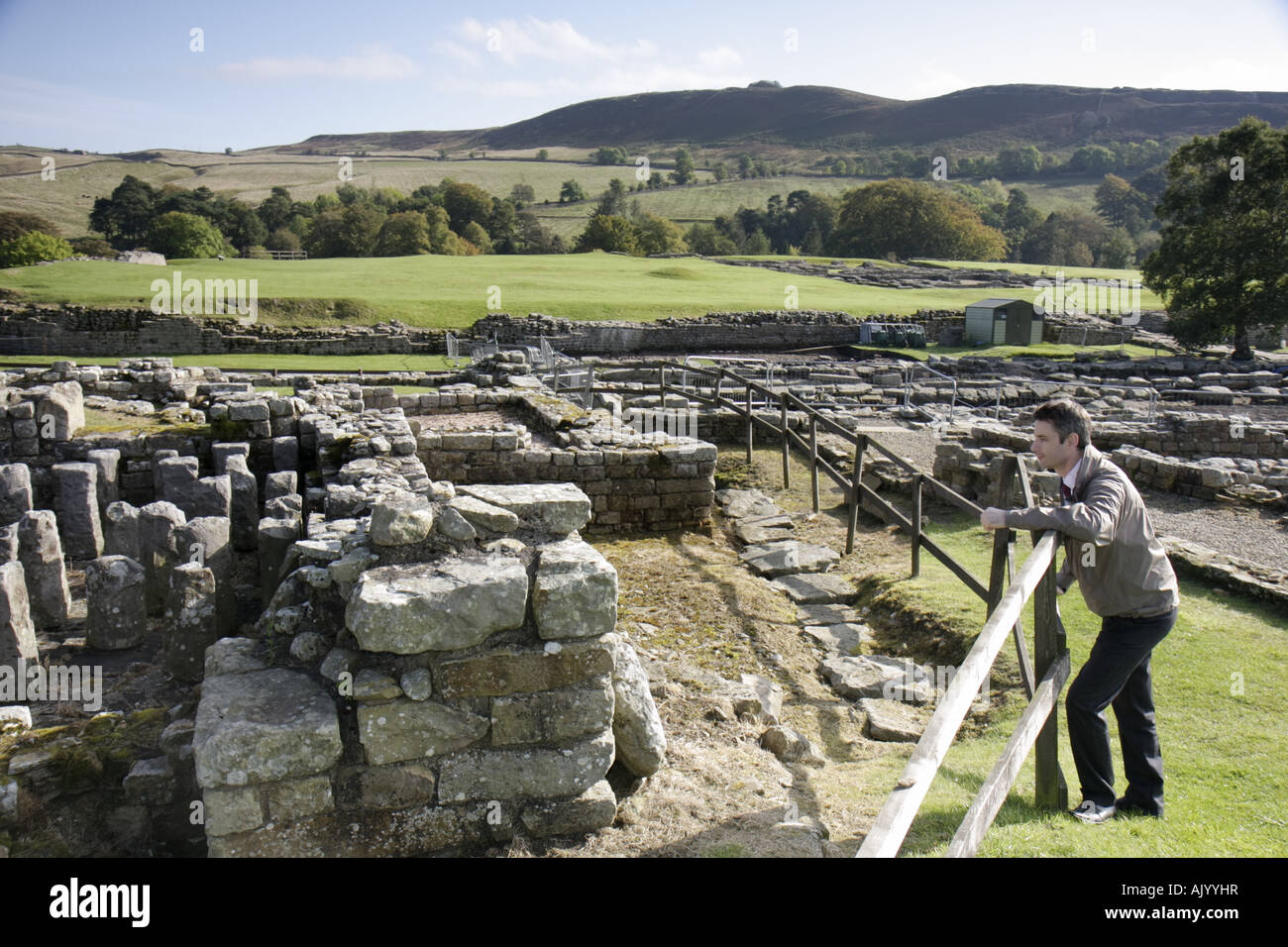 UK England Northumberland,Bardon Mill,Chesterholm,Hadrians Hadrian's ...