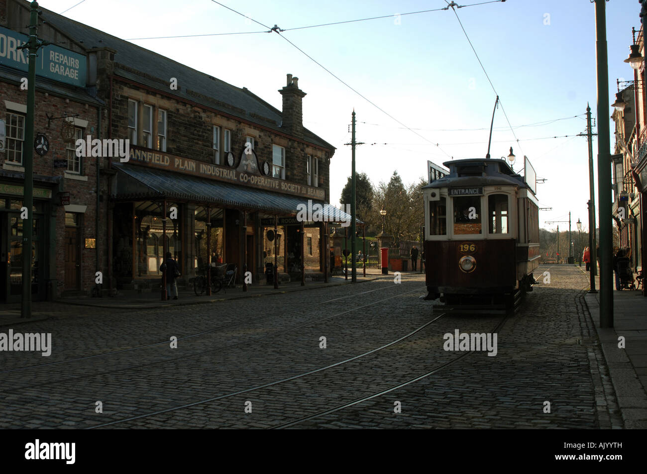 Old train beamish museum hi-res stock photography and images - Alamy