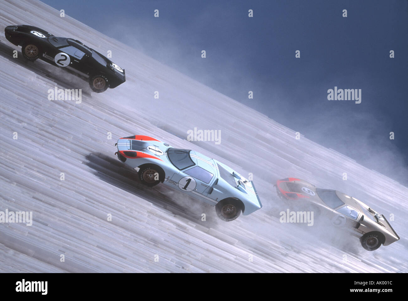 Ford GT40 Le Mans win Goodwood Festival of Speed 2003 Stock Photo - Alamy