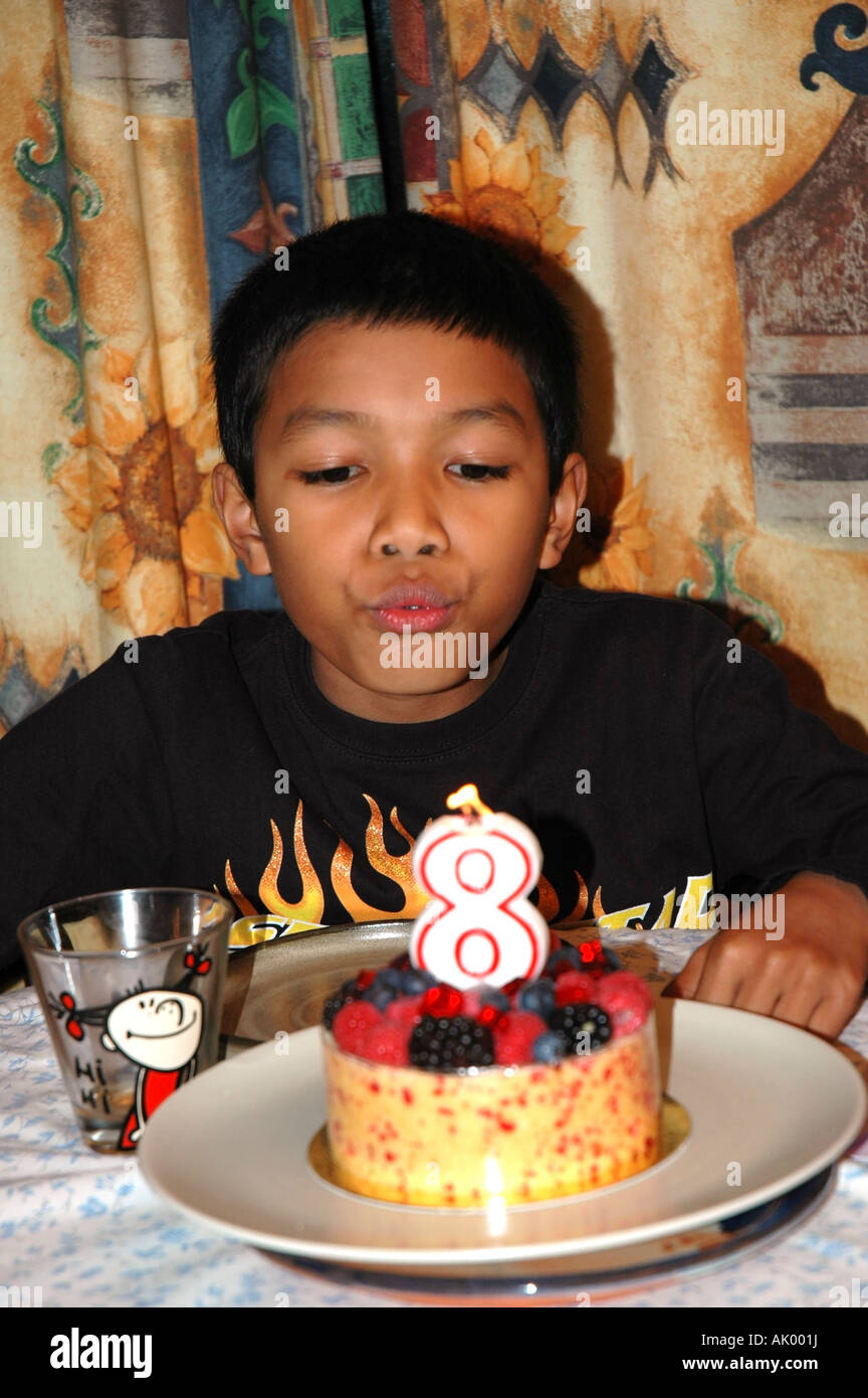 Boy Birthday Cake For Eight Years Stock Photo Alamy boy-birthday-cake-for-eight-years-stock-photo-alamy