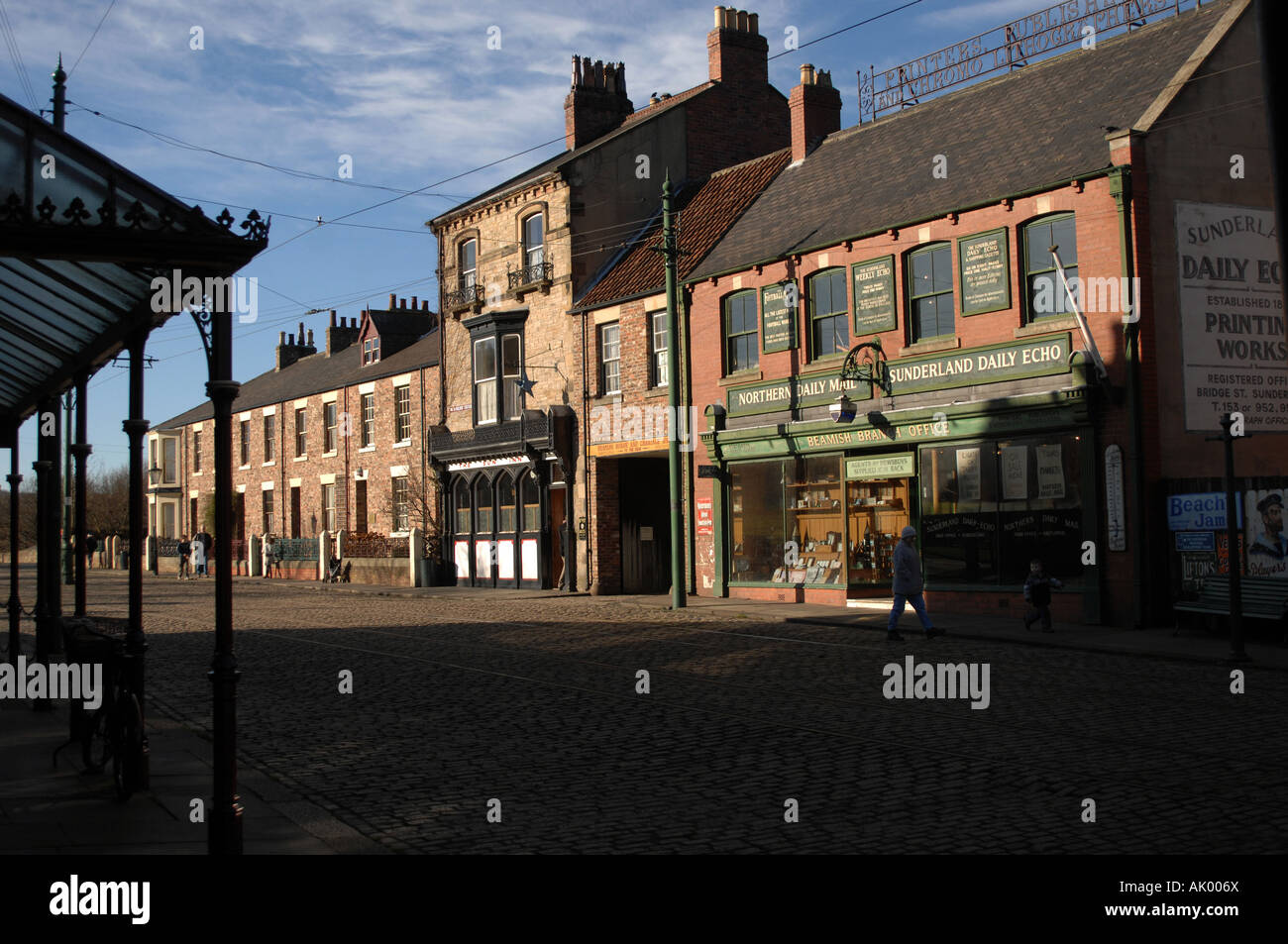 Old train beamish museum hi-res stock photography and images - Alamy