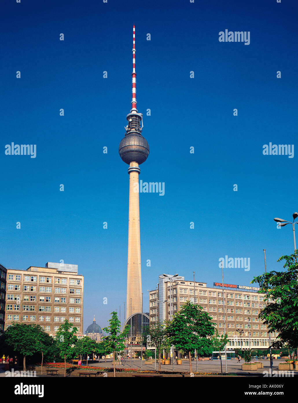Germany. Berlin. Television Tower Stock Photo - Alamy