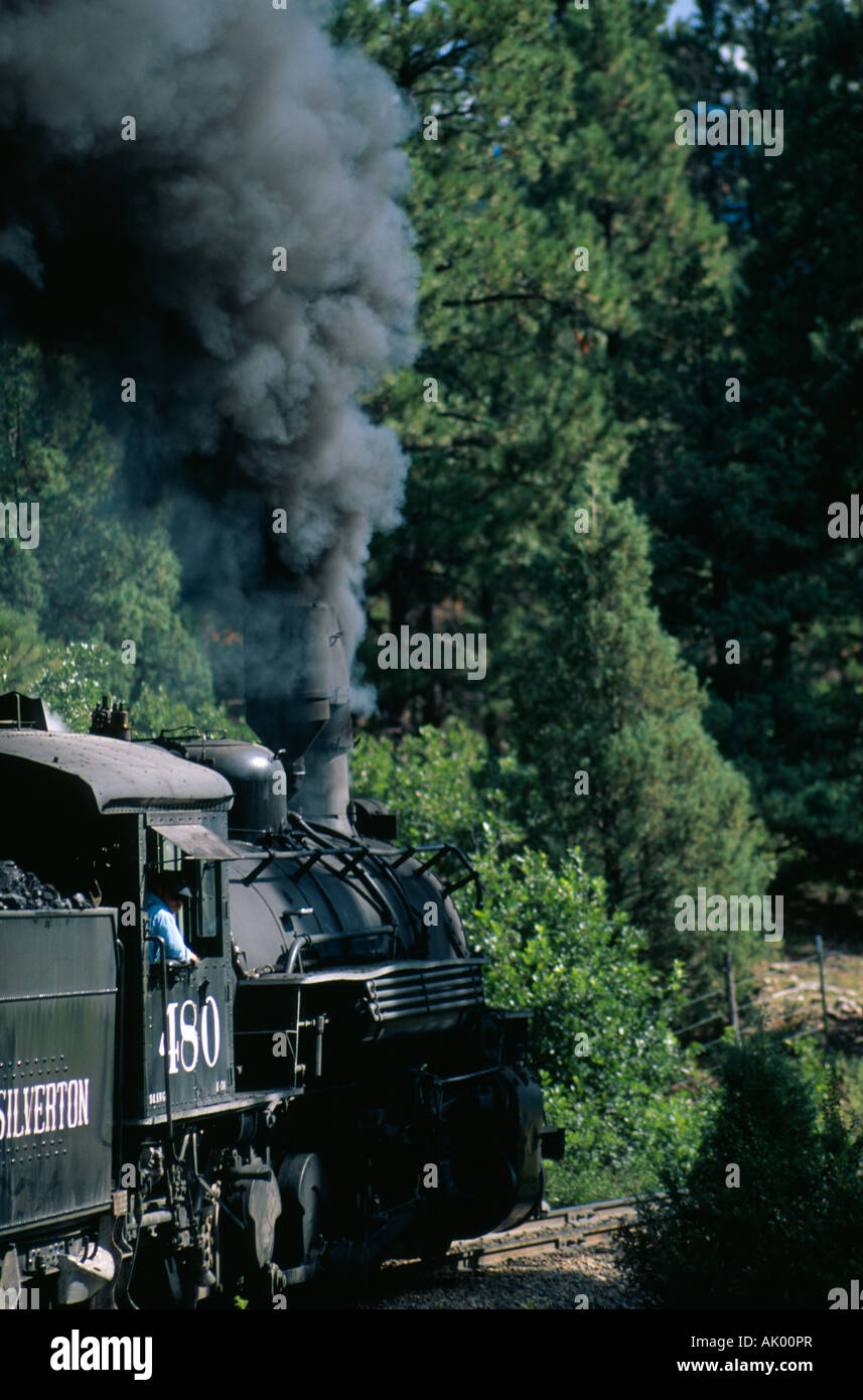 Steam engine belching smoke hi-res stock photography and images - Alamy
