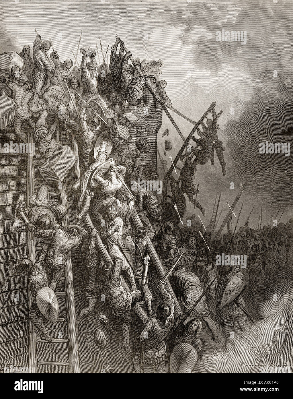 The army of Priest Volkmar and Count Emicio aka Count Emich of ...