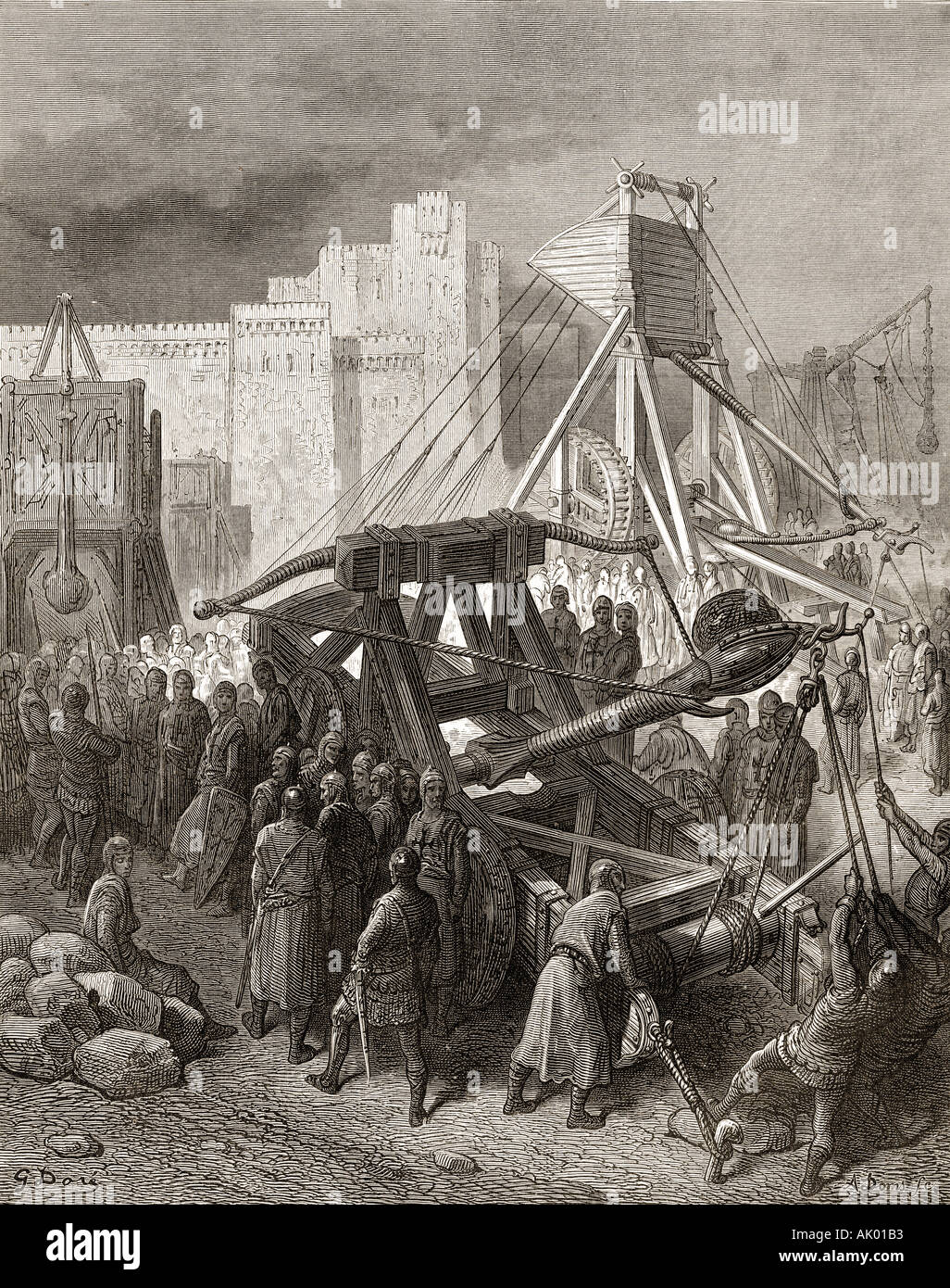 Crusader army hi-res stock photography and images - Alamy