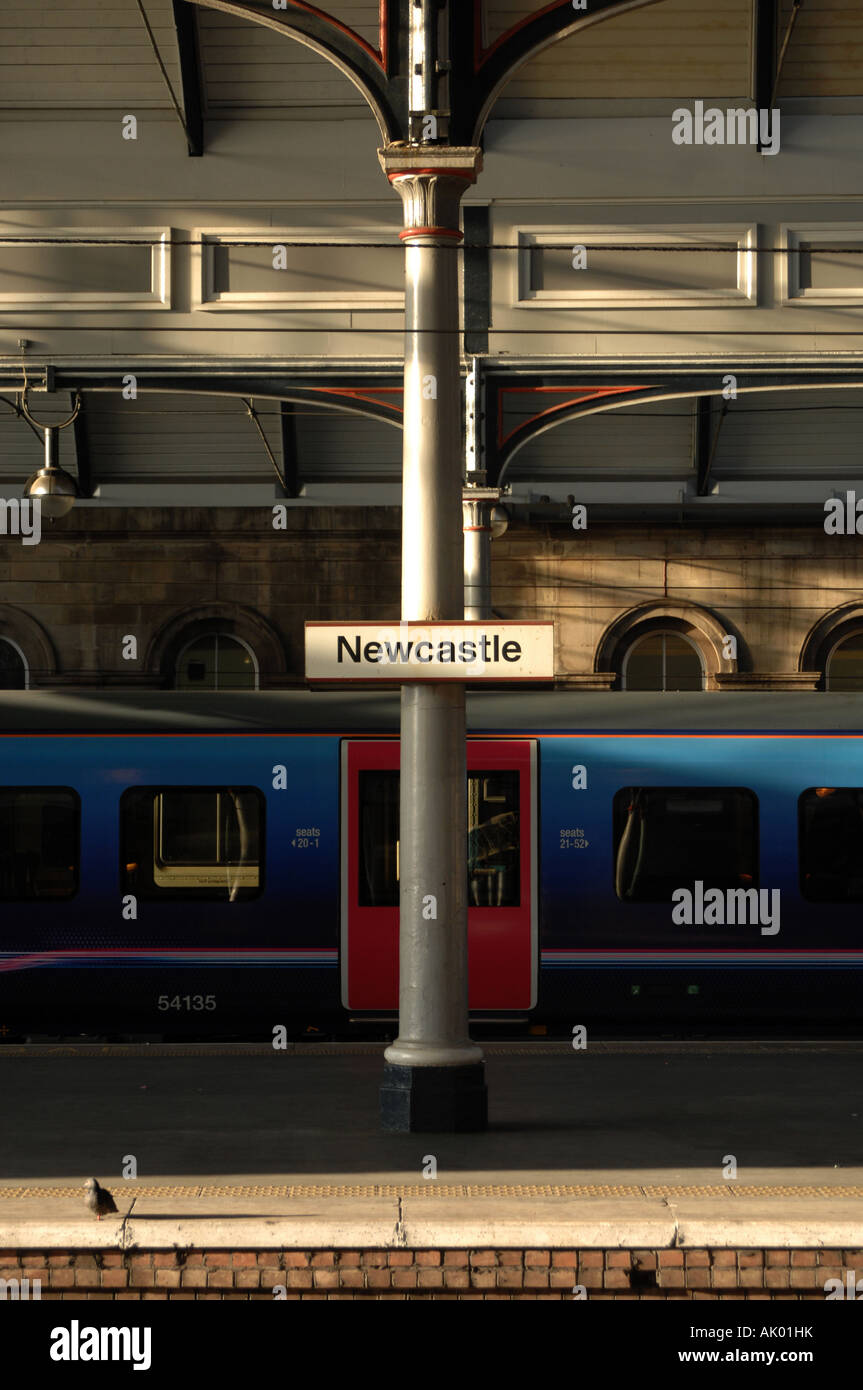 Metro station sign newcastle hi-res stock photography and images - Alamy