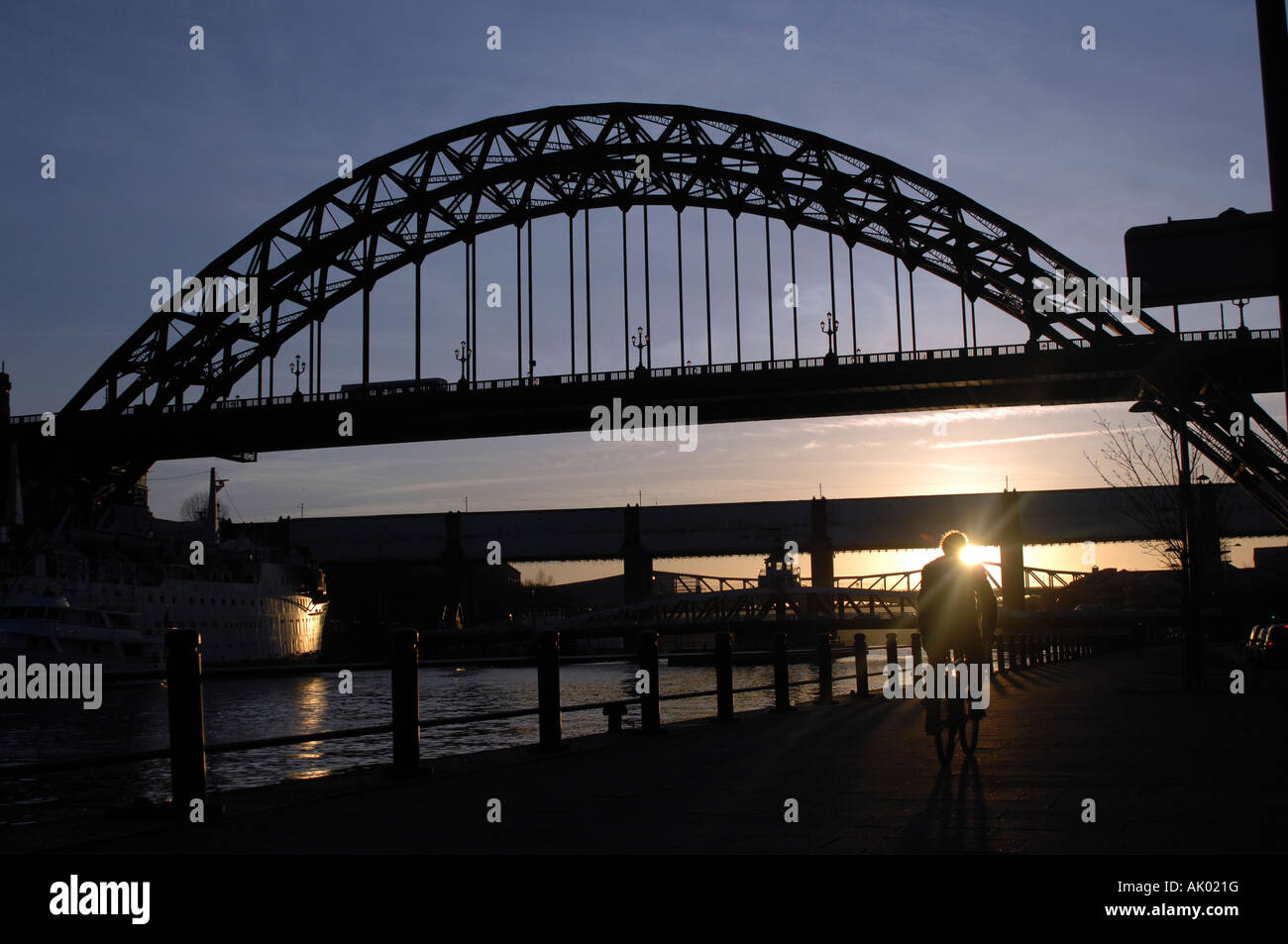 The Tyne Bridge Stock Photo - Alamy