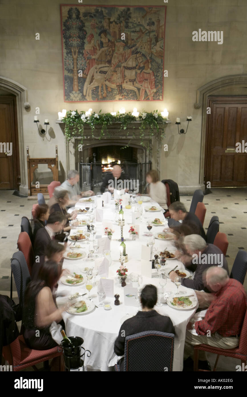 Great hall dinner hi-res stock photography and images - Alamy