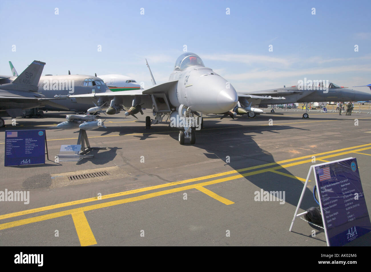 Super Hornet F/A 18 E/F Stock Photo - Alamy