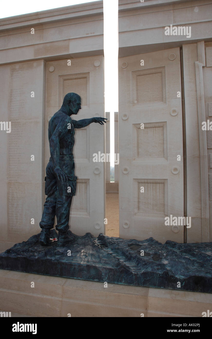 National Memorial Arboretum statue Stock Photo - Alamy