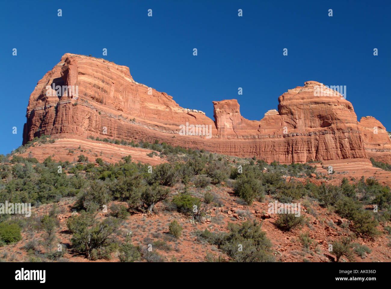 Red Rock Country from Pioneer Trail Sedona Arizona United States ...