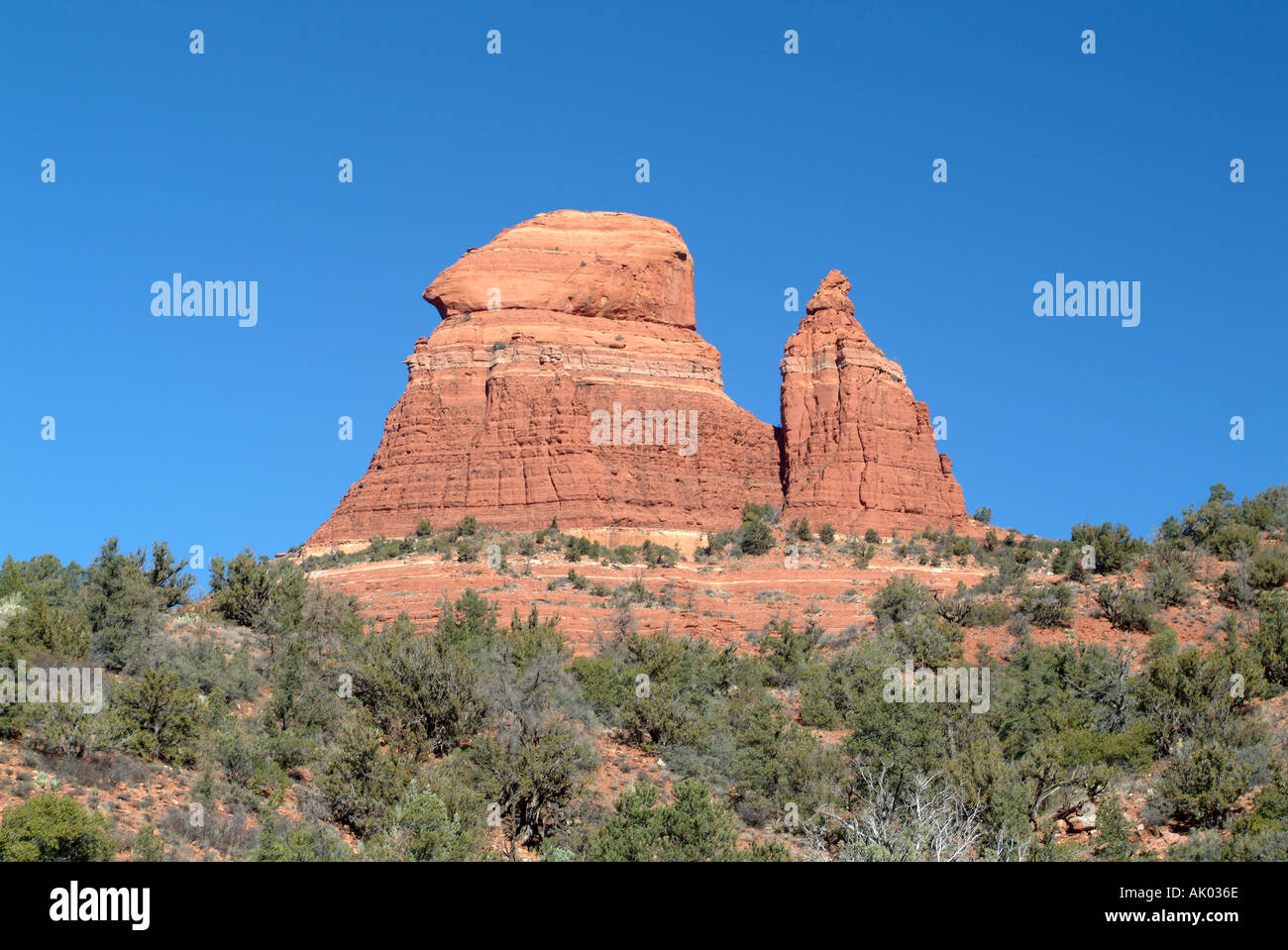 Red Rock Country from Pioneer Trail Sedona Arizona United States ...