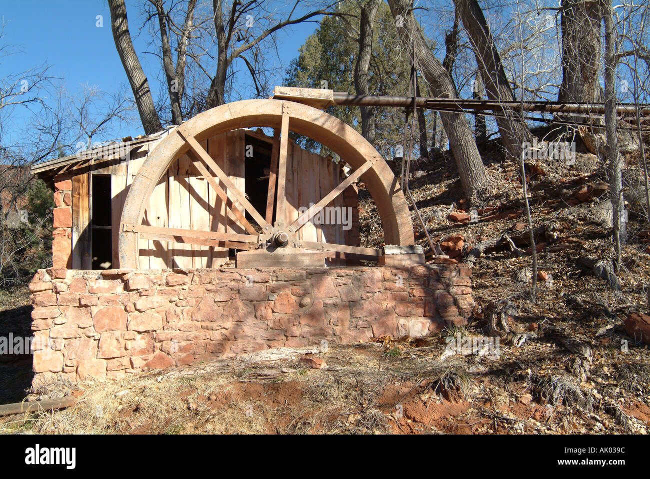 Water wheel water power irrigation hi-res stock photography and images ...