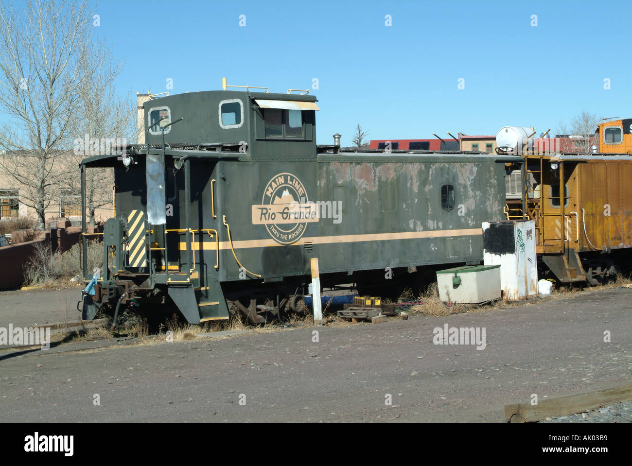Railroad caboose hi-res stock photography and images - Alamy