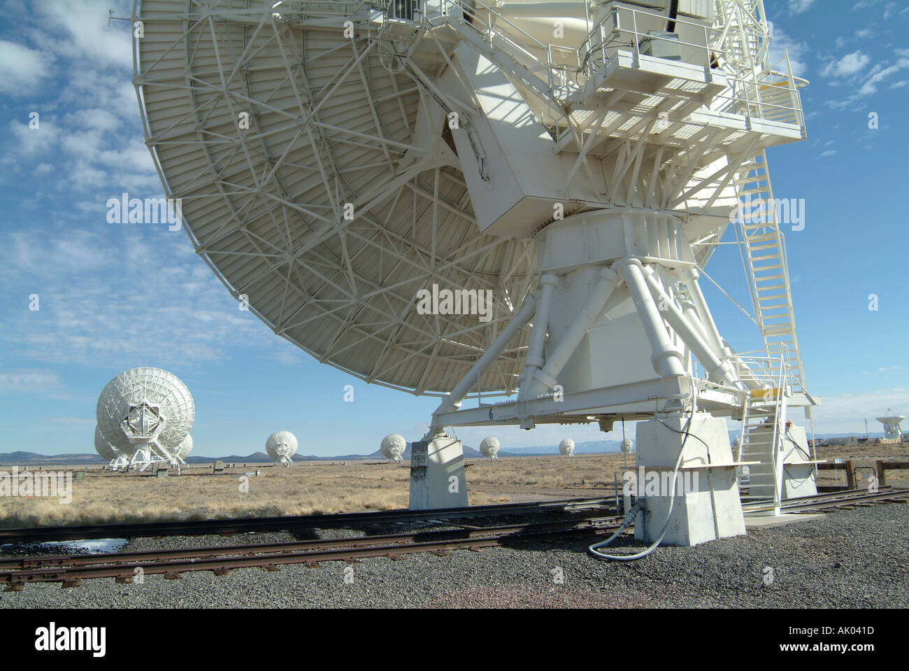 Very Large Array Radio Telescopes New Mexico United States America USA ...