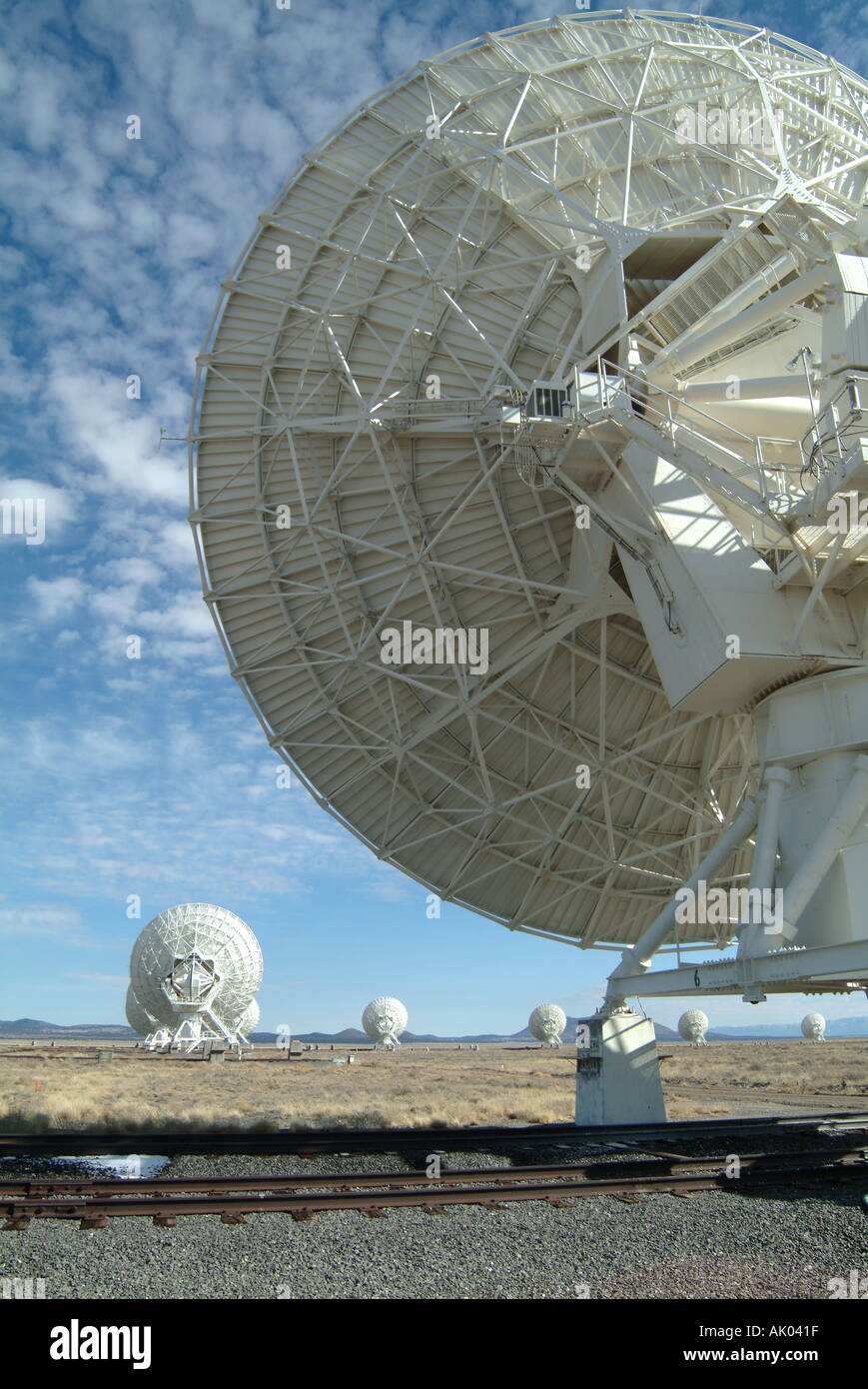 Very Large Array Radio Telescopes New Mexico United States America USA ...