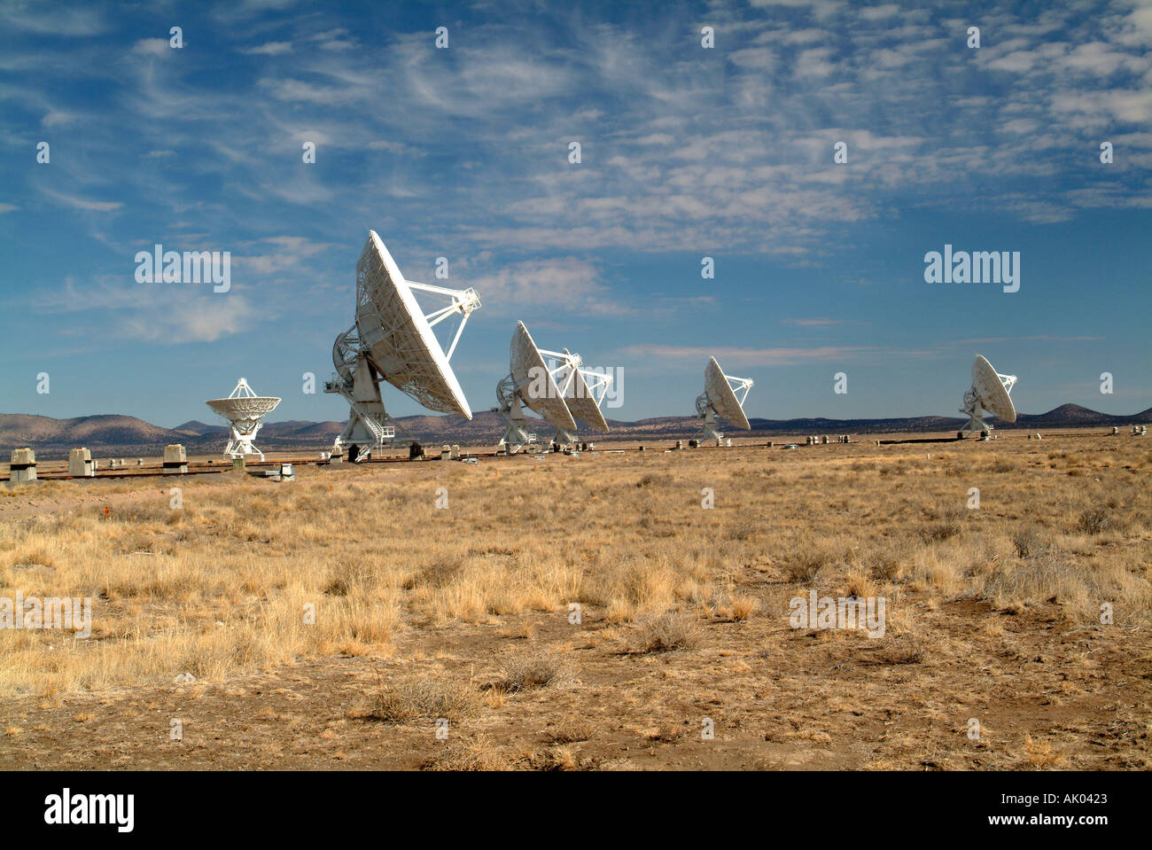 Very Large Array Radio Telescopes New Mexico United States America USA ...