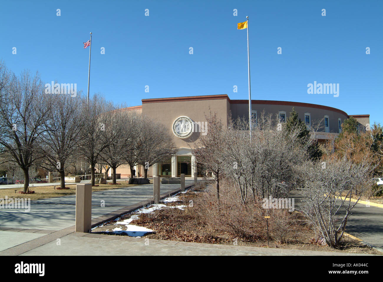The State Capitol Building Santa Fe New Mexico Stock Photo - Alamy