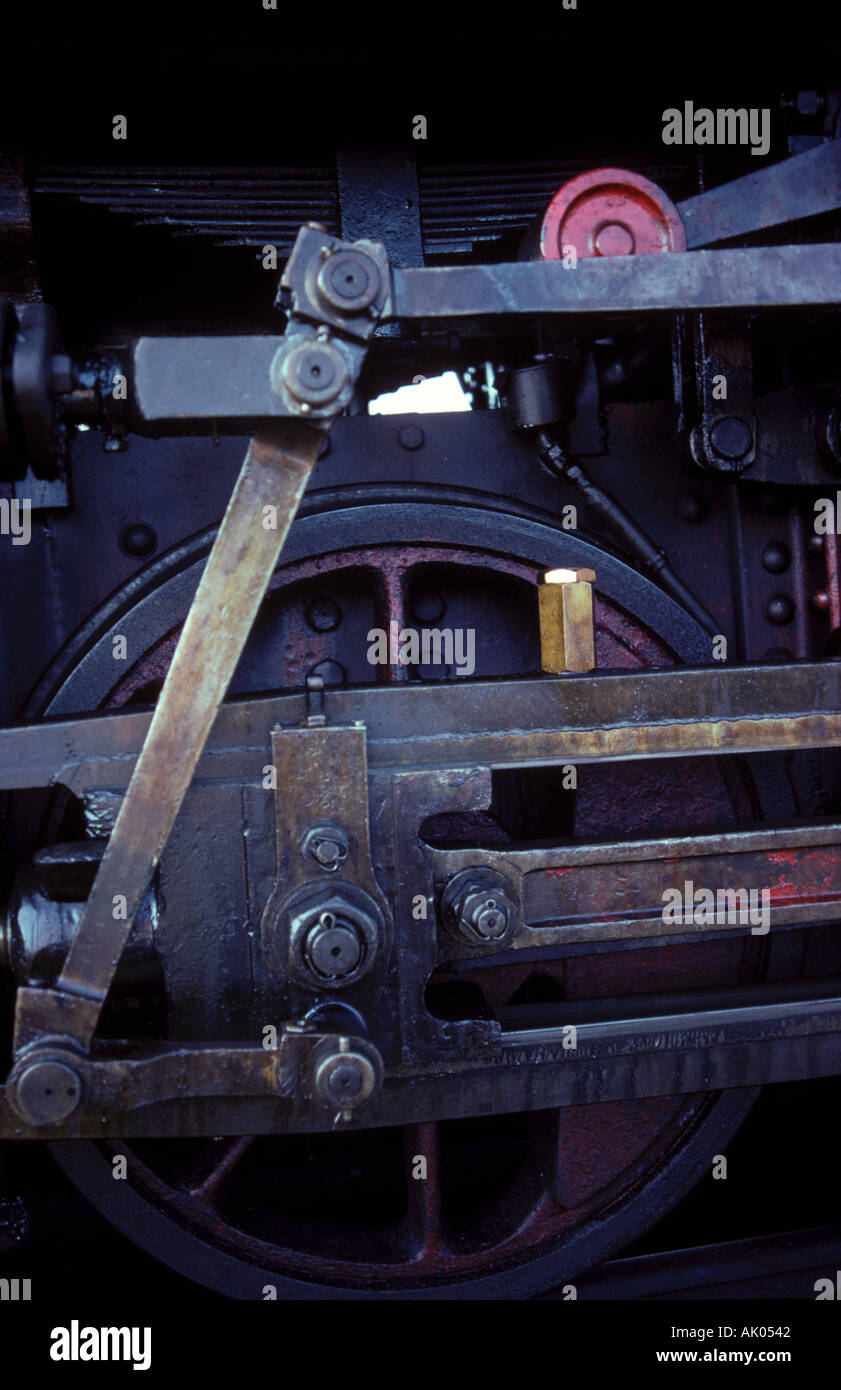 detail of steam engine Stock Photo - Alamy