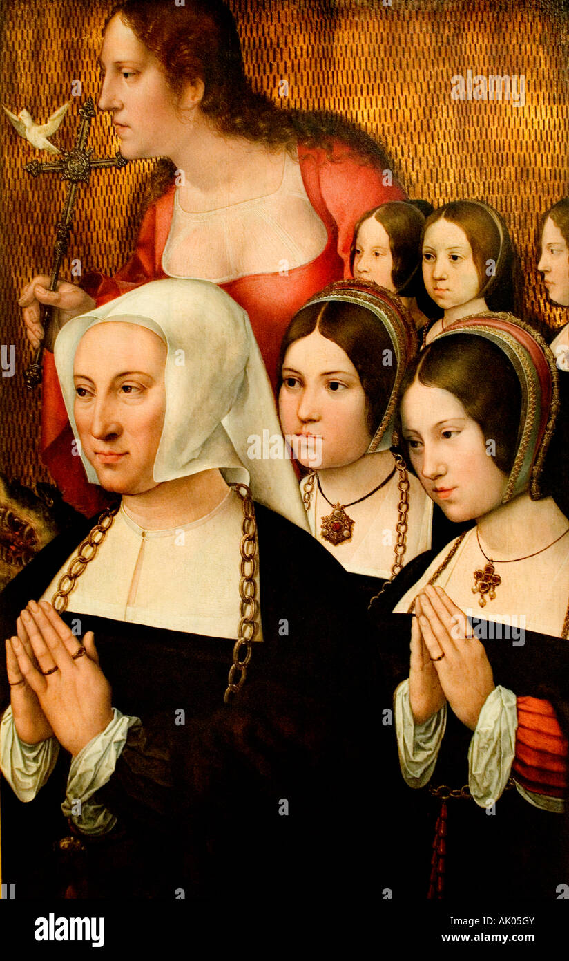 Bernard van Orley 1487 1541 the Entombment of Christ triptych Phillipe ...