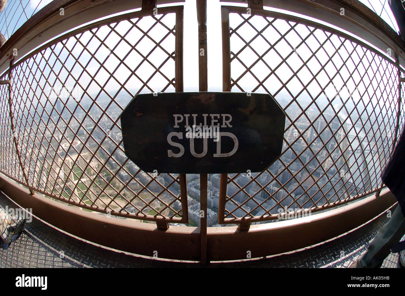 Sud Panneau - South sign Stock Photo - Alamy