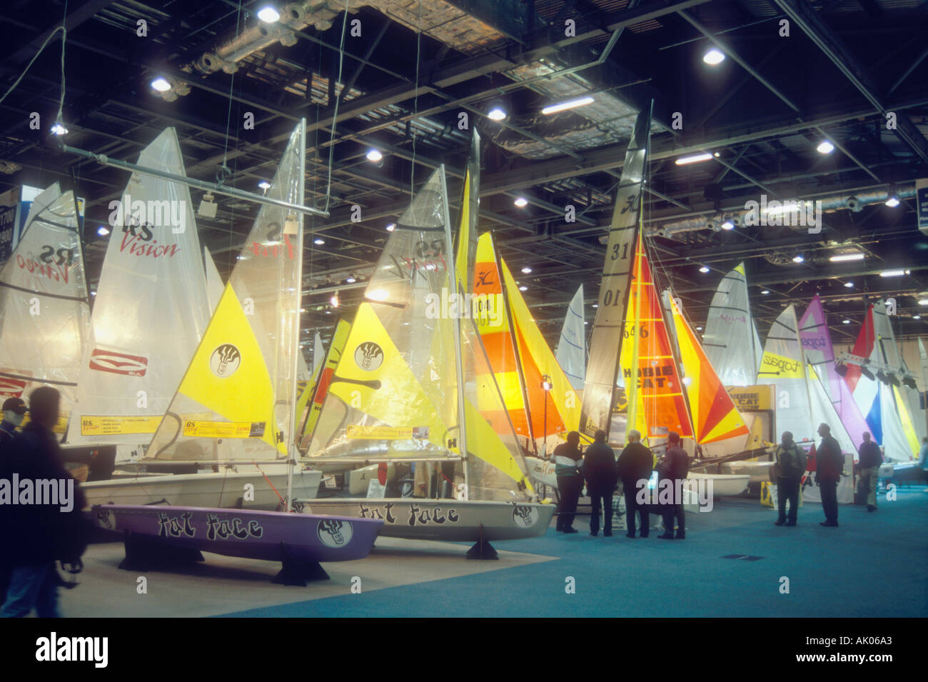 Hobie Cats and other sports sailing craft at the London International ...