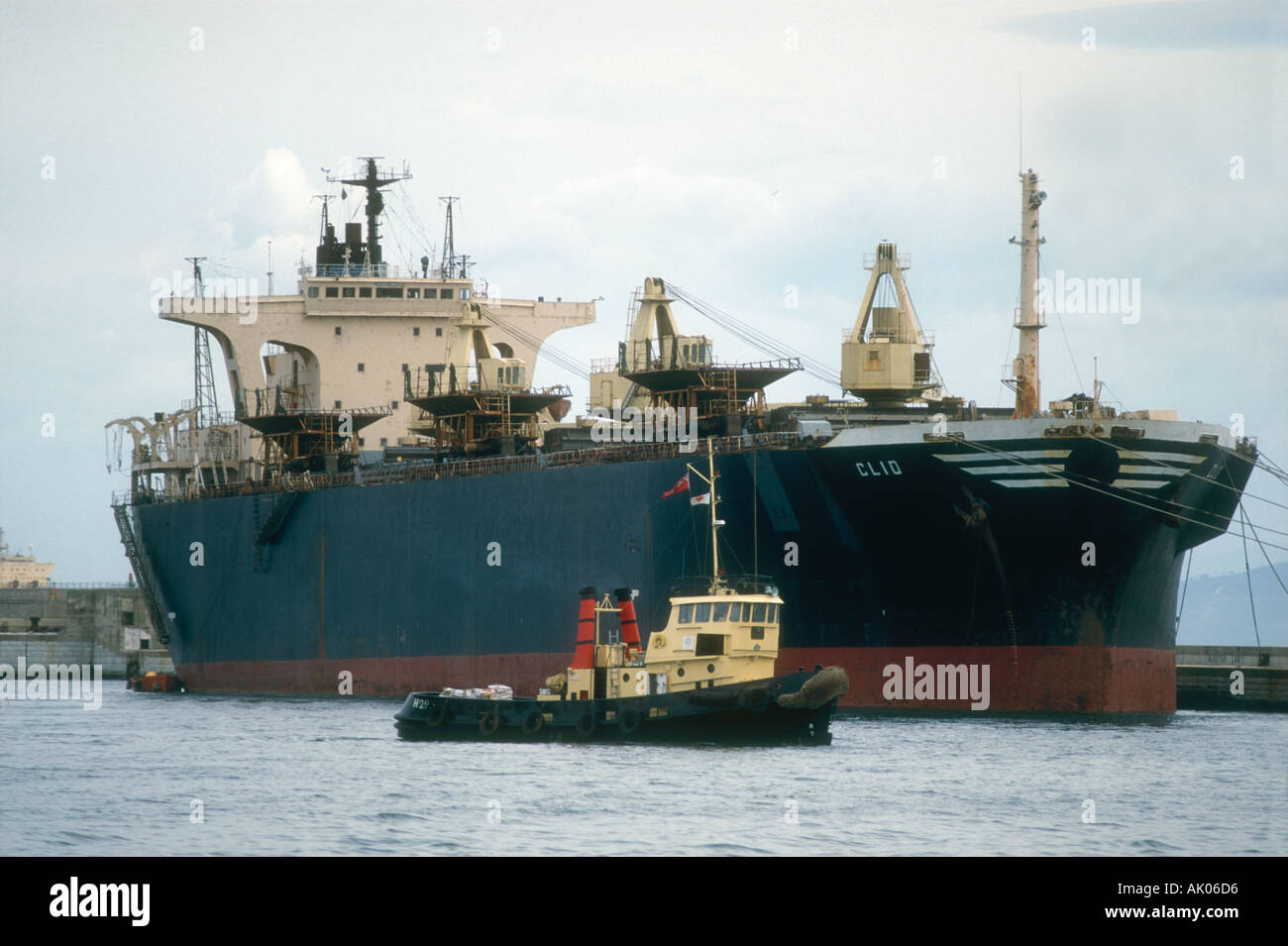 The 1969 22 8 metre Girl Class tug Flyfish formerly Edith at Gibraltar ...