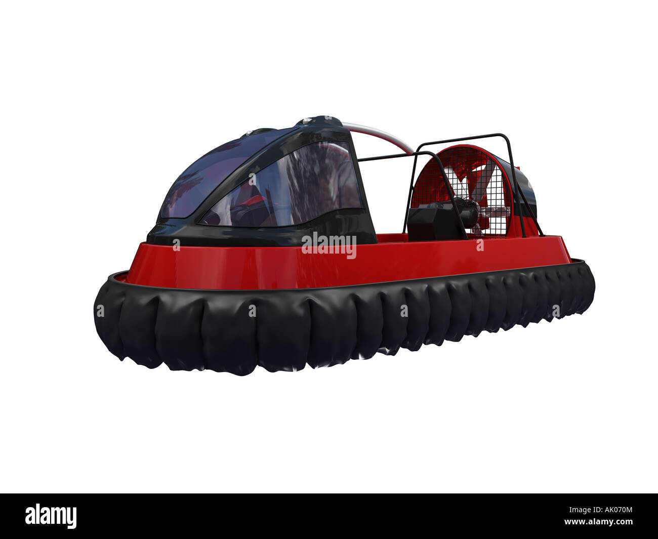 isolated red craft on white background Stock Photo - Alamy