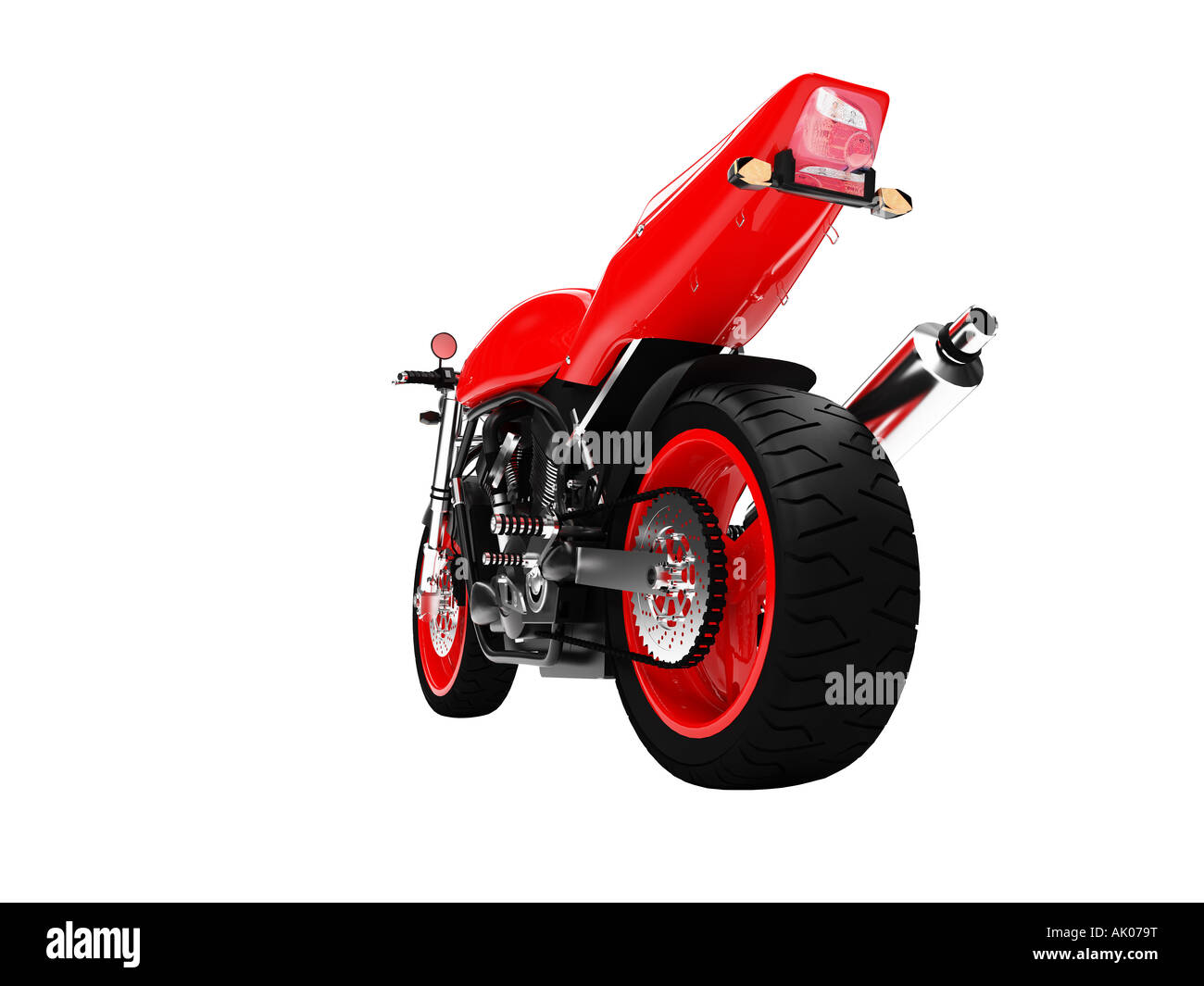 Motorcycle engines detail Cut Out Stock Images & Pictures - Alamy