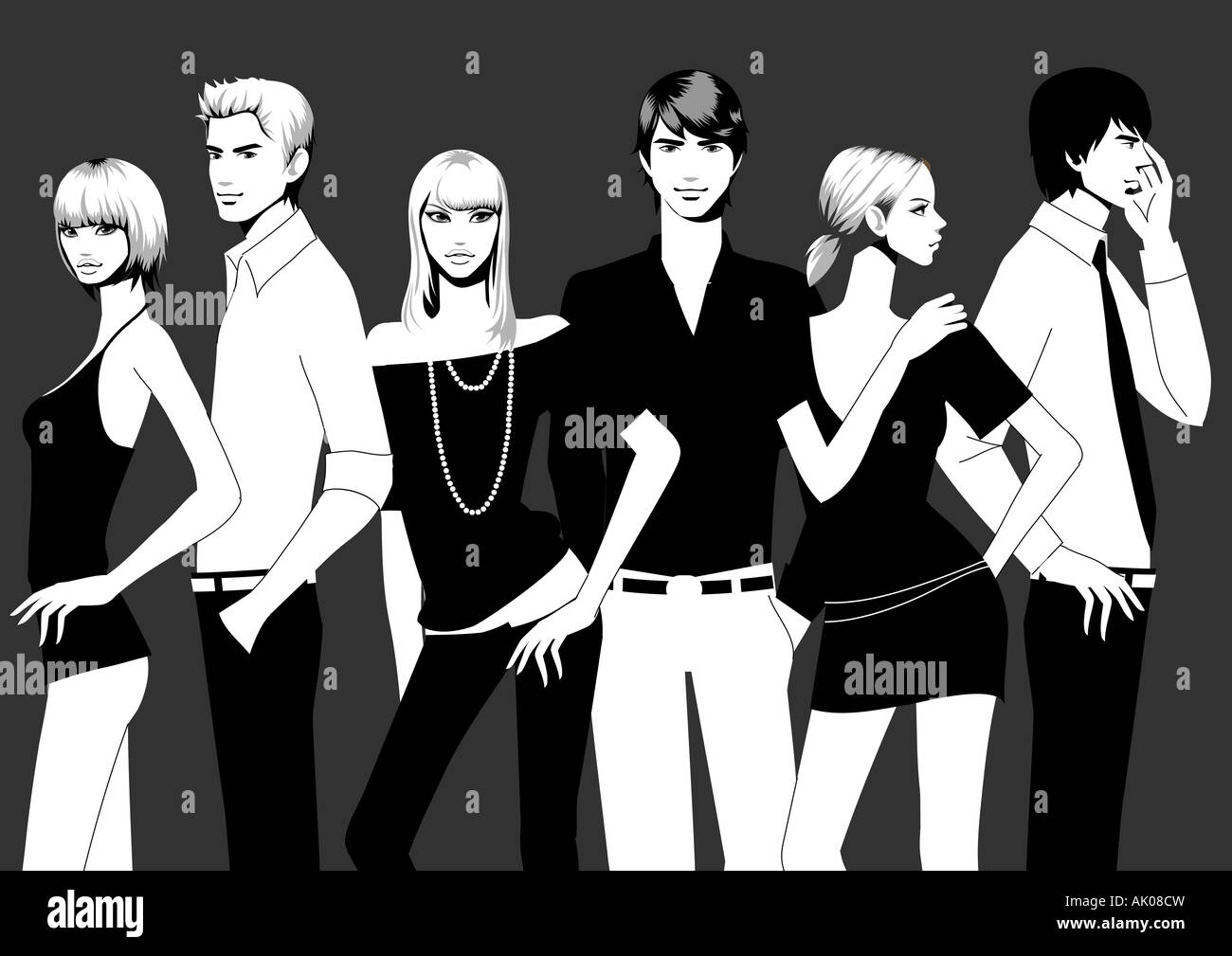 Hands together in front of Black and White Stock Photos & Images - Alamy