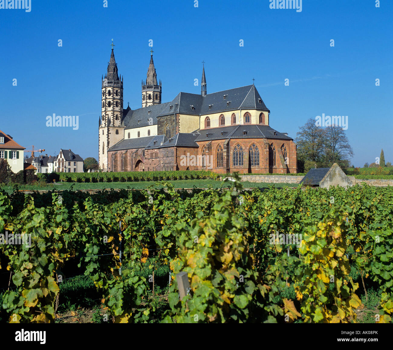liebfrauen church style gothic town of worms county of rhineland ...