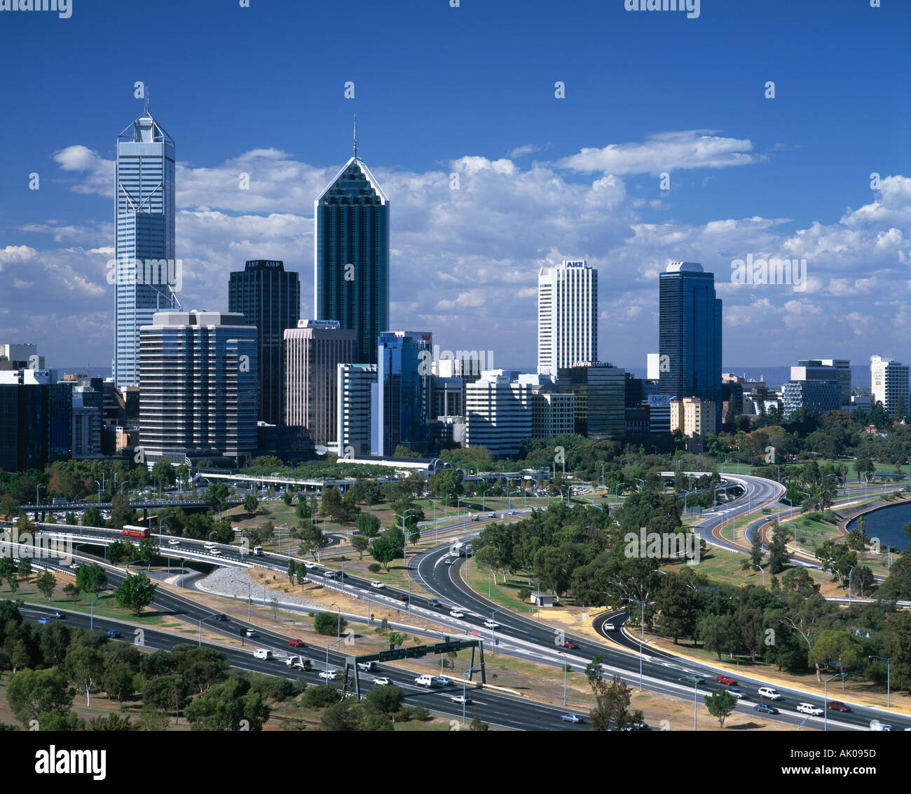 Perth city skyline daytime hi-res stock photography and images - Alamy