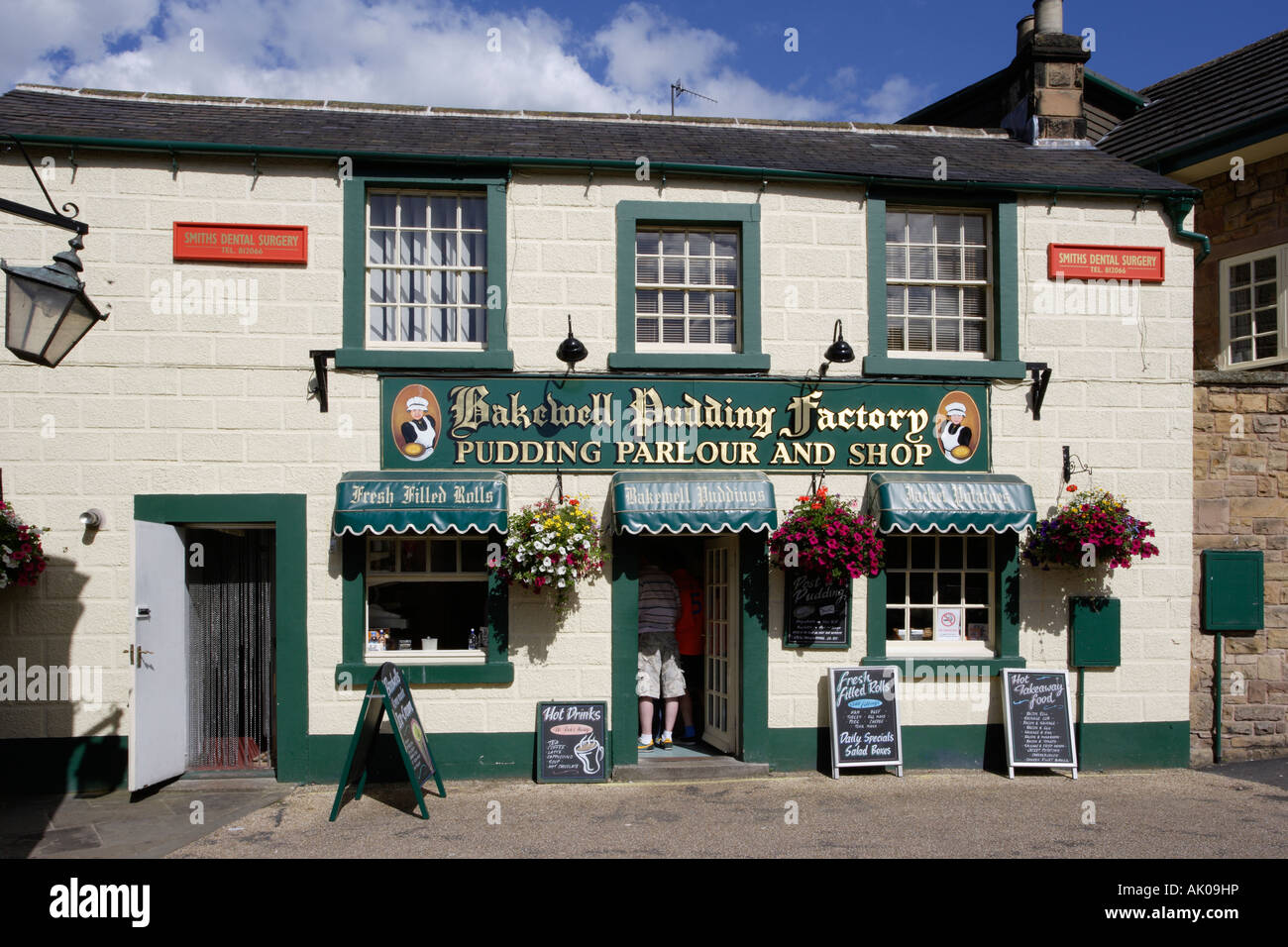 Bakewell Pudding Shop Bakewell Derbyshire Stock Photo - Alamy