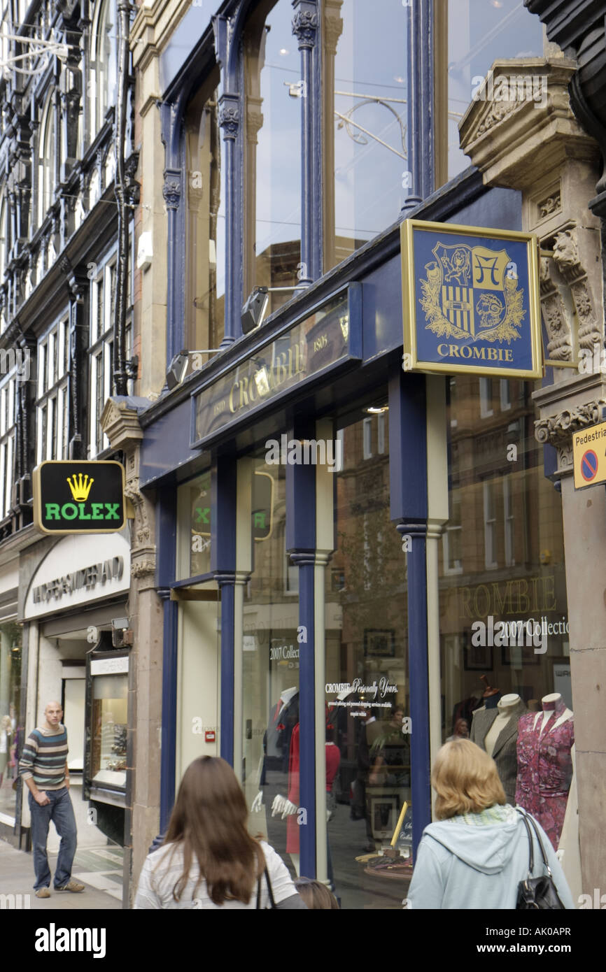 Retail king street manchester hi-res stock photography and images - Alamy