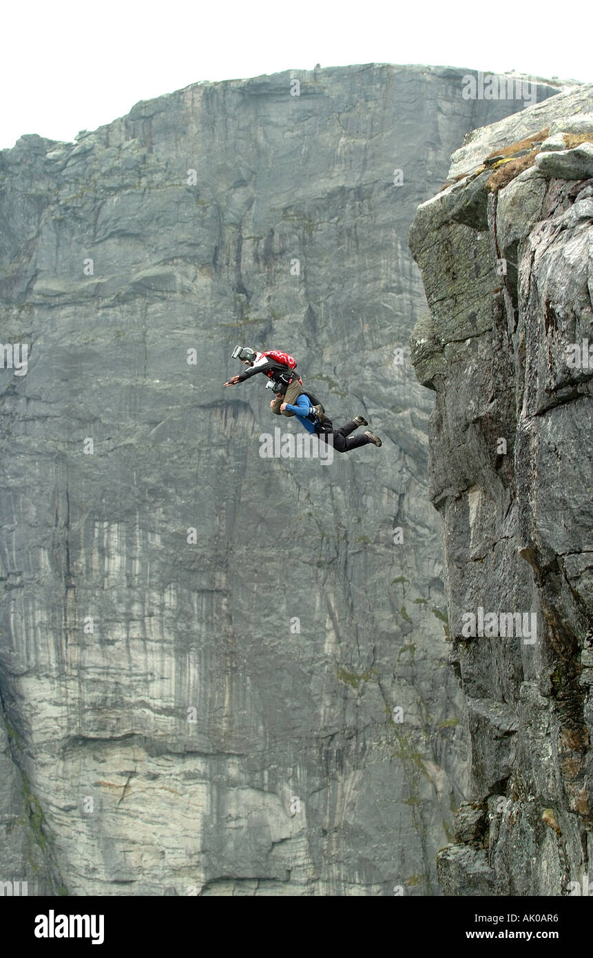 Mount Thor Base Jump
