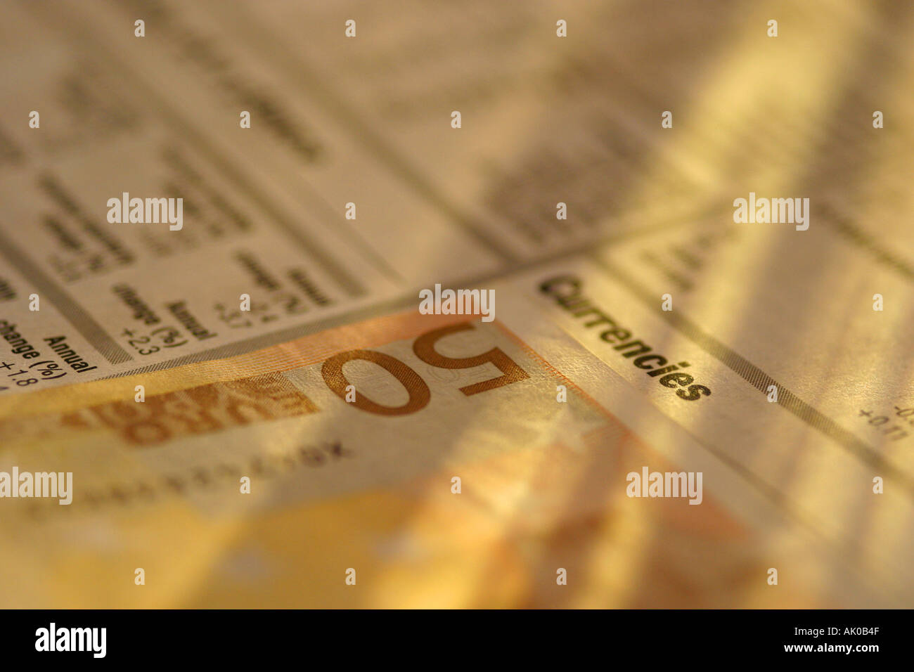 50 Euro note close up Stock Photo - Alamy