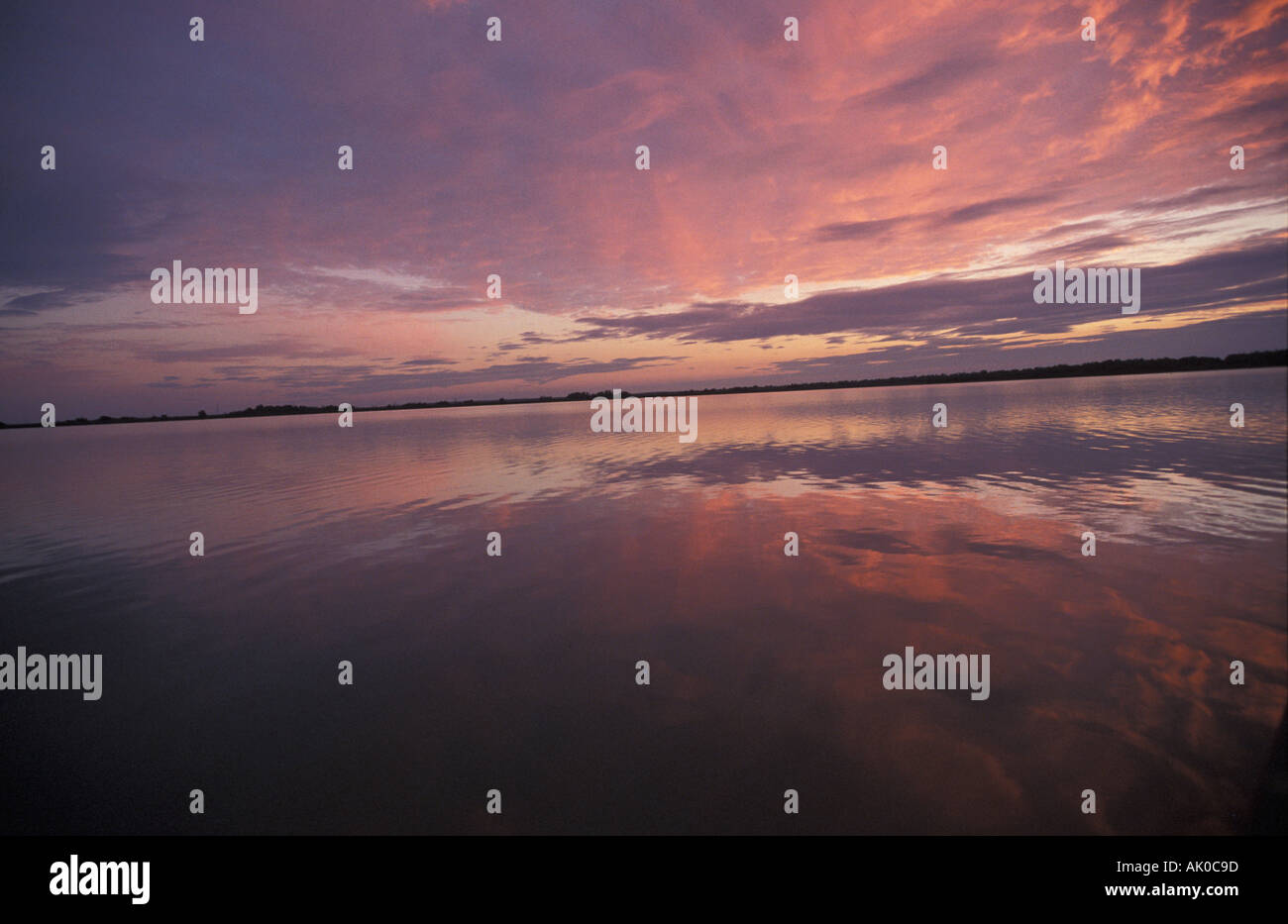 Danube Delta Sunset 4 Stock Photo - Alamy