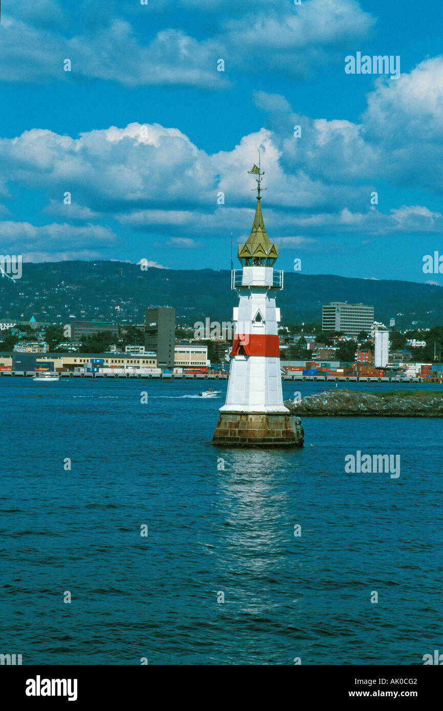 Lighthouse / Oslo / Leuchtturm Stock Photo - Alamy