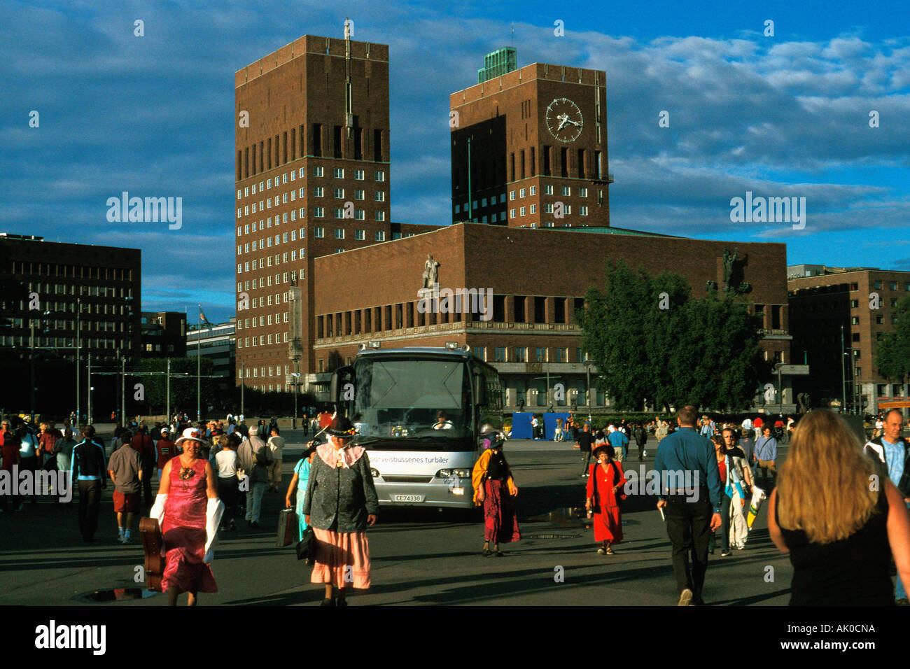 Town hall / City hall / Oslo / Rathaus Stock Photo - Alamy