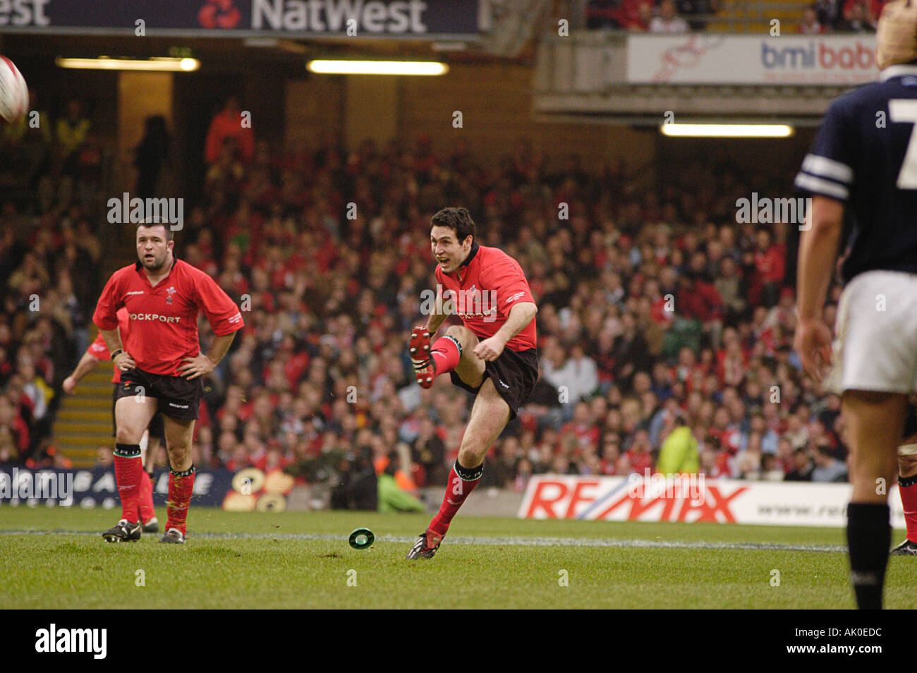 Cardiff 14 2 04 Wales v Scotland Rugby International Wales Outside half ...