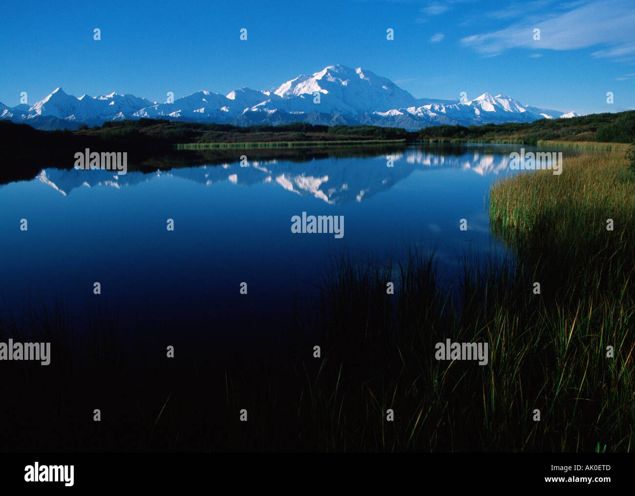 Mount denali reflection pond hi-res stock photography and images - Alamy