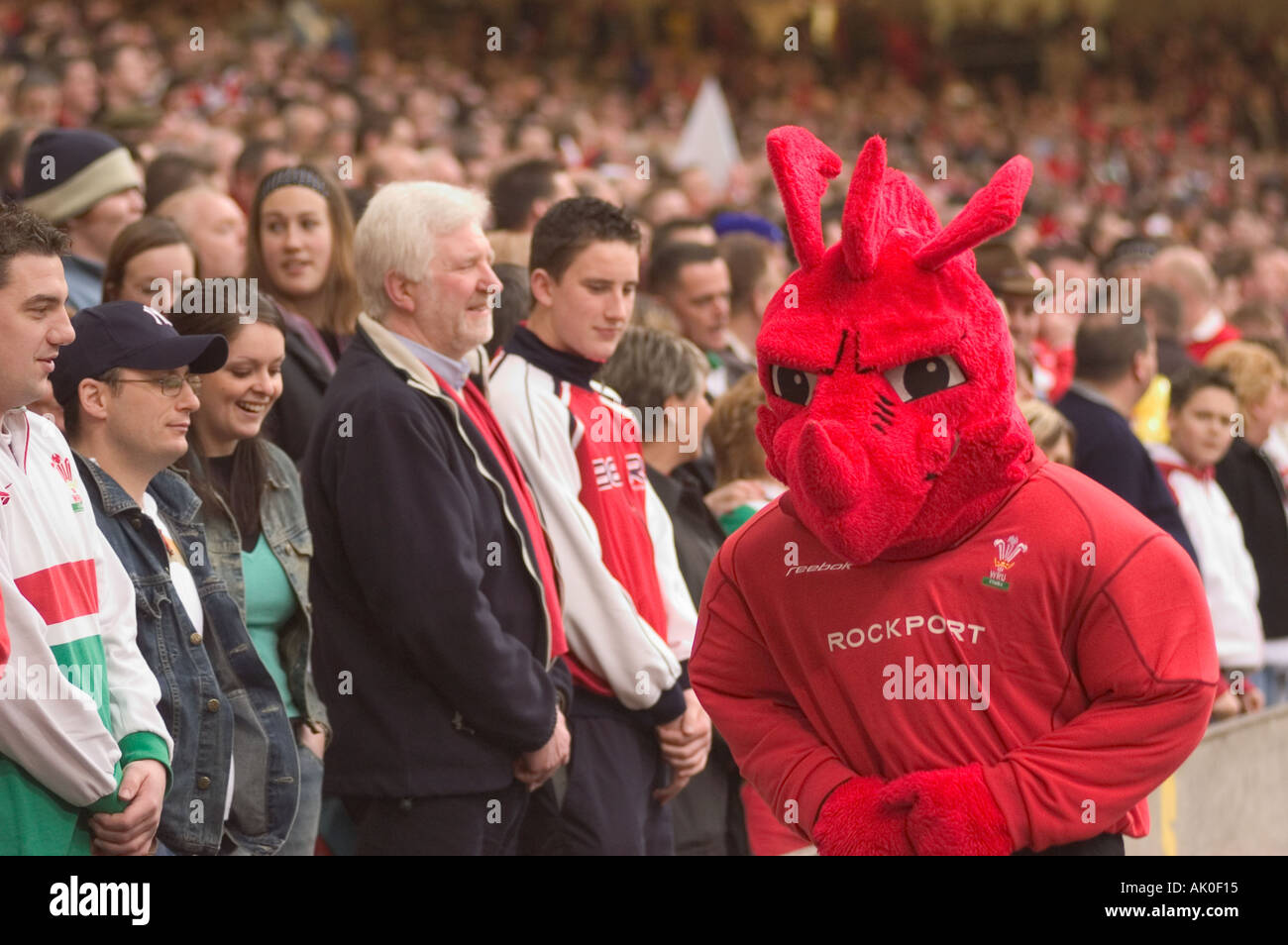 Welsh dragon mascot hi-res stock photography and images - Alamy