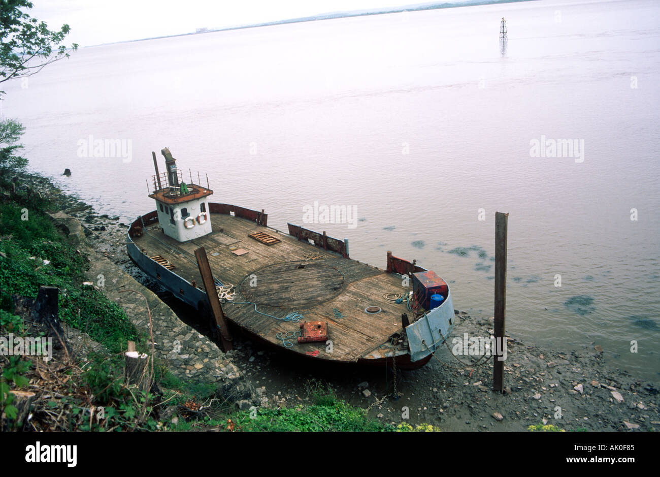 Old Beachley Ferry The Severn Princess Beachley Gloucester England UK ...