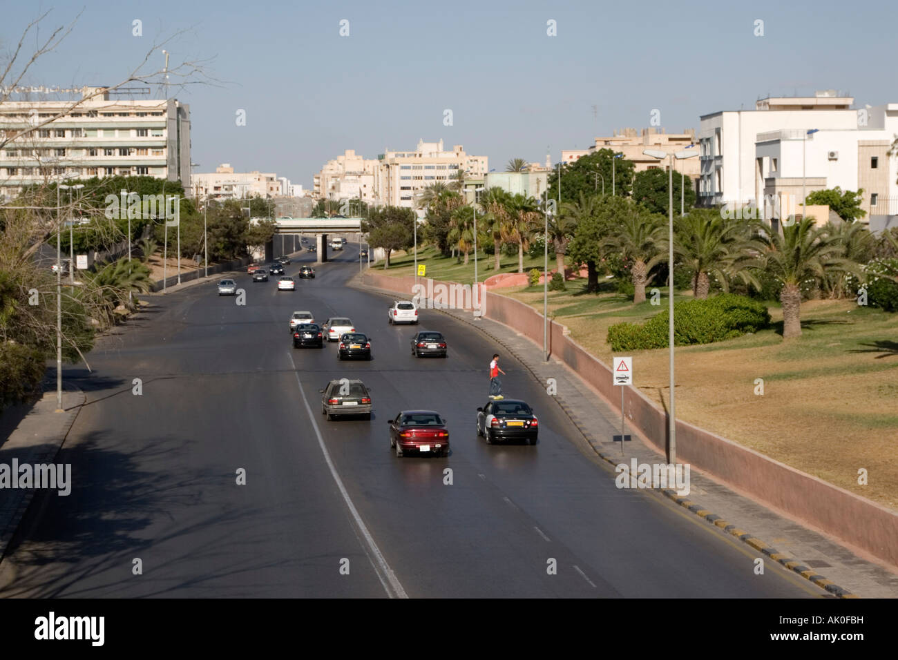 Tripoli, Libya. Street Scene, Traffic Stock Photo - Alamy