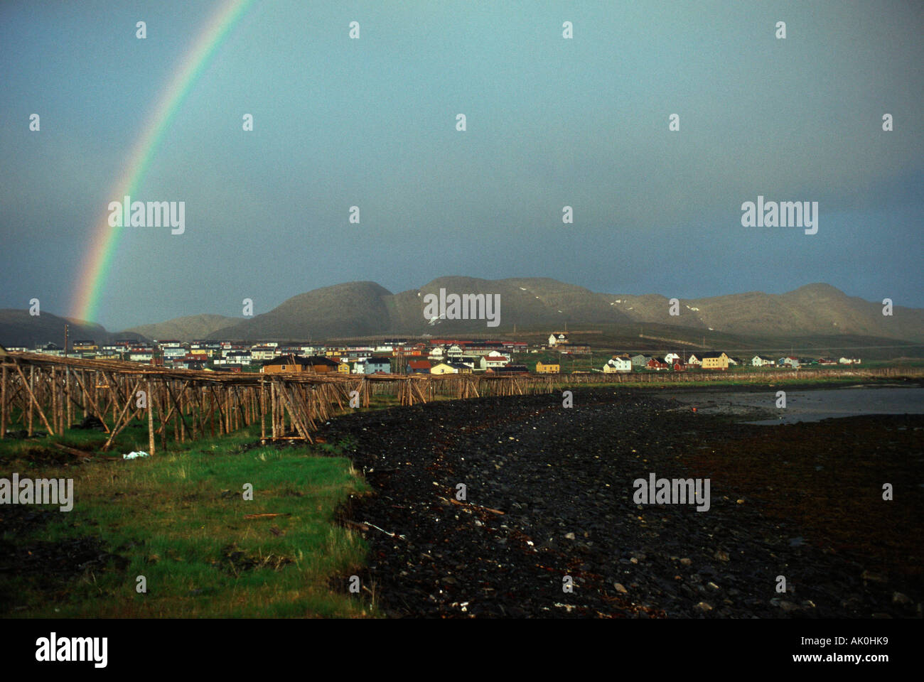 Regenbogen norwegen hi-res stock photography and images - Alamy