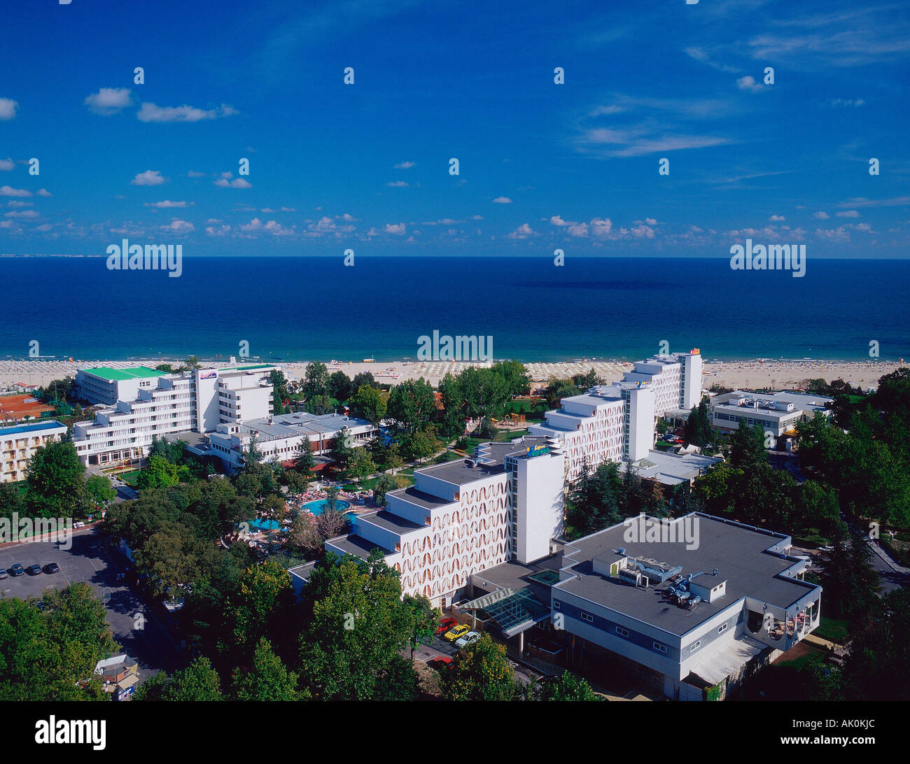 Hotel / Albena Stock Photo - Alamy