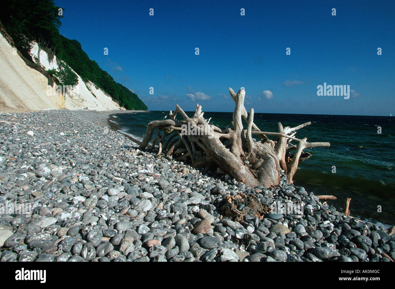 Chalk Cliff Coast Stock Photo - Alamy