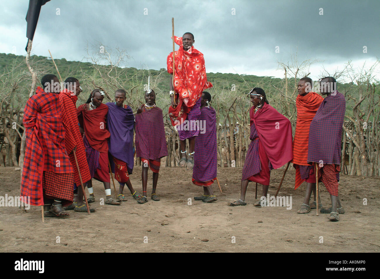 Masai tribesmen hi-res stock photography and images - Alamy