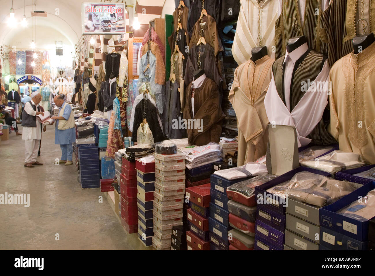 Tripoli libya medina mens clothing hi-res stock photography and images ...