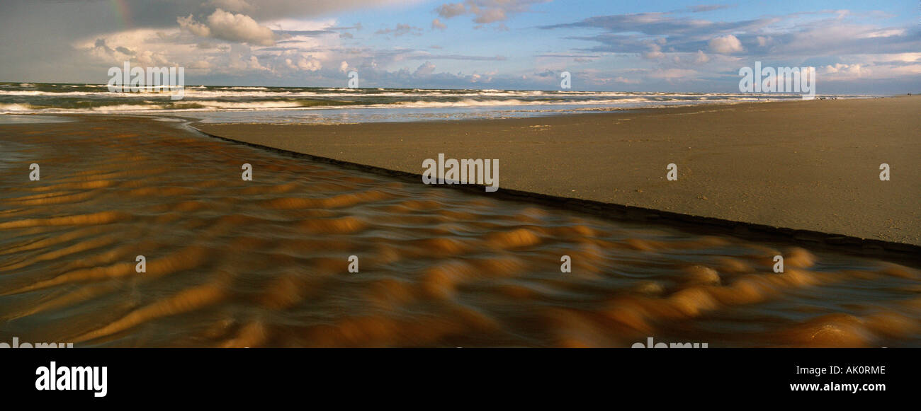 River flowing into the North Sea Stock Photo - Alamy